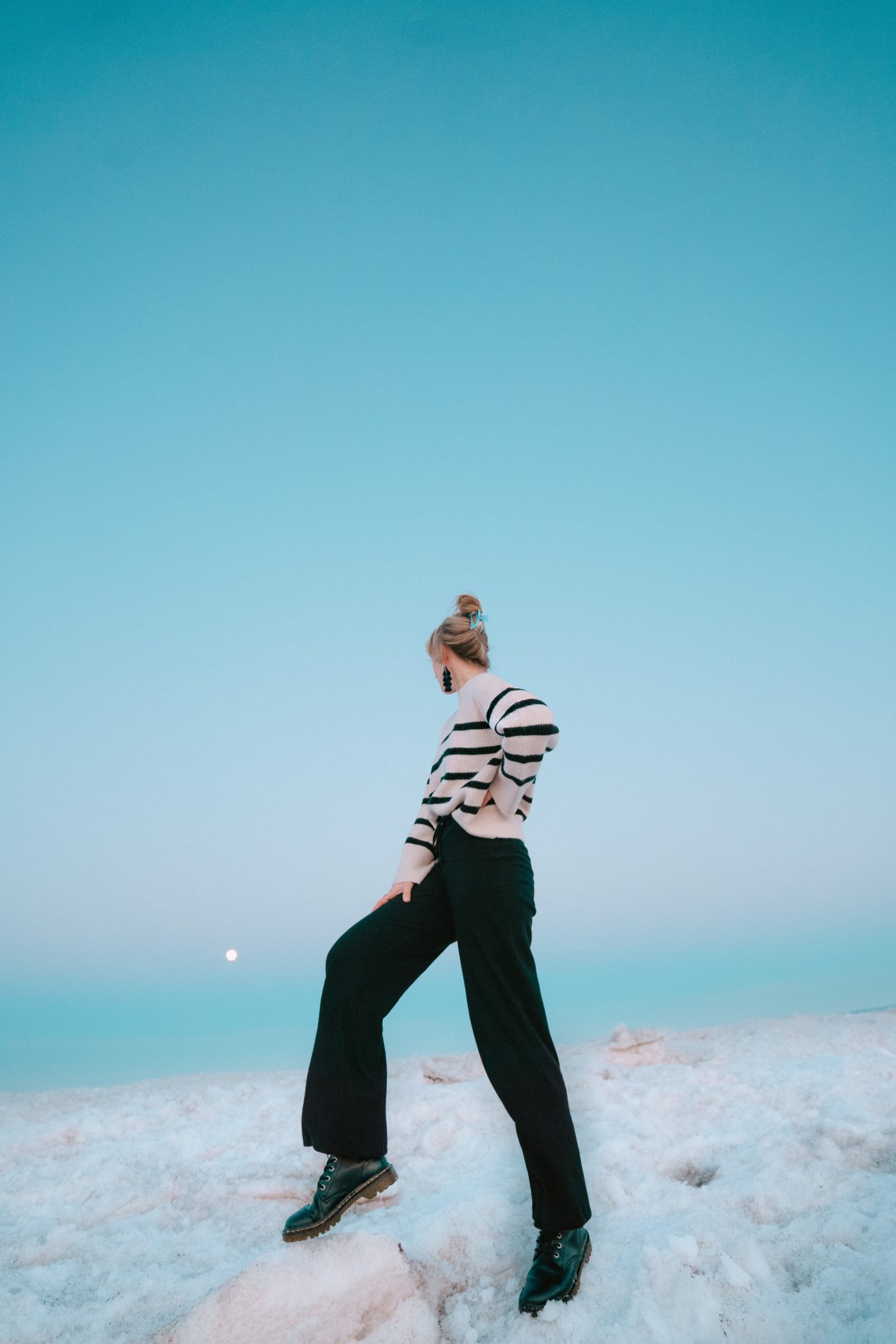 Stripped Sweaters For Winter Weather